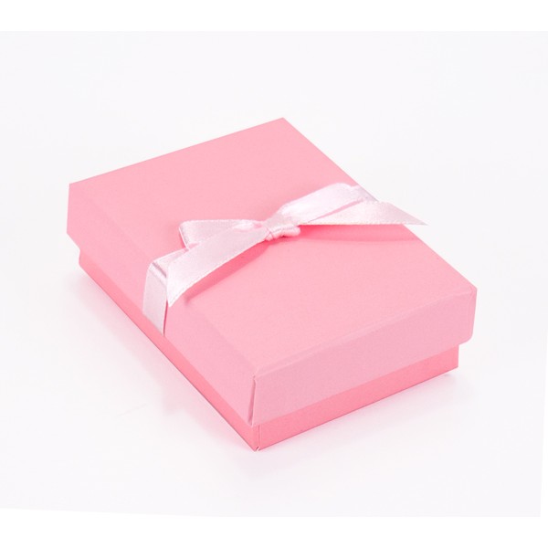 Pastel Pink Earring Box | Paper Carrier Bags